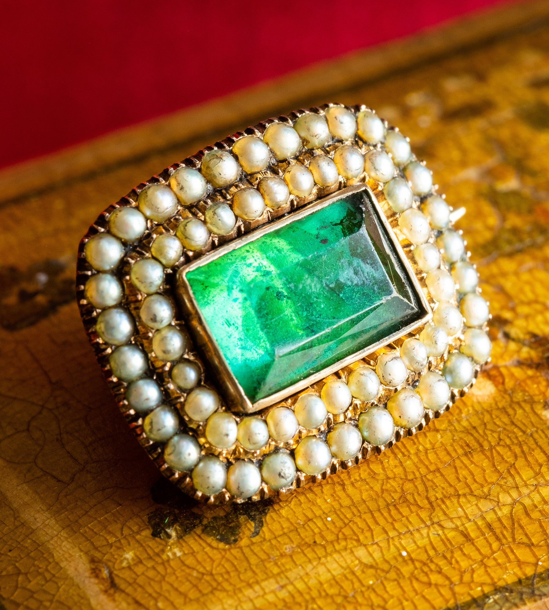 Seed Pearl Brooch – Fleur Fairfax